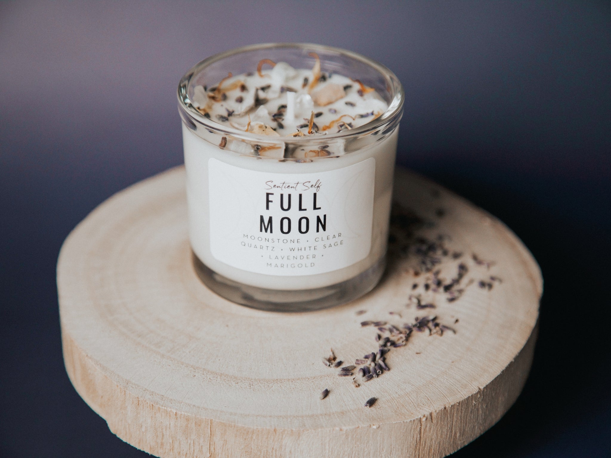 Full Moon Candle – Sentient Self Co.